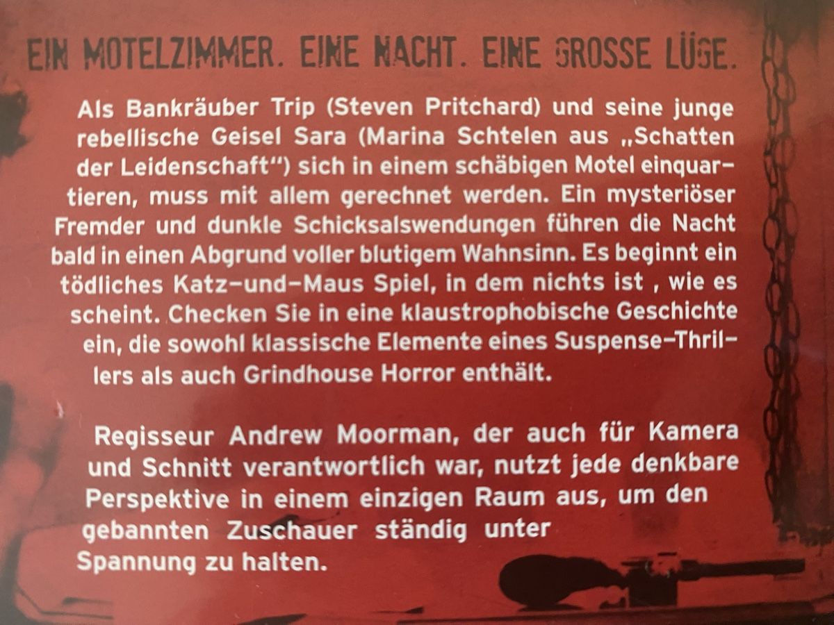 Horror DVD: "Sympathy" - Uncut Version, Top Zustand! (Gebraucht) in ...