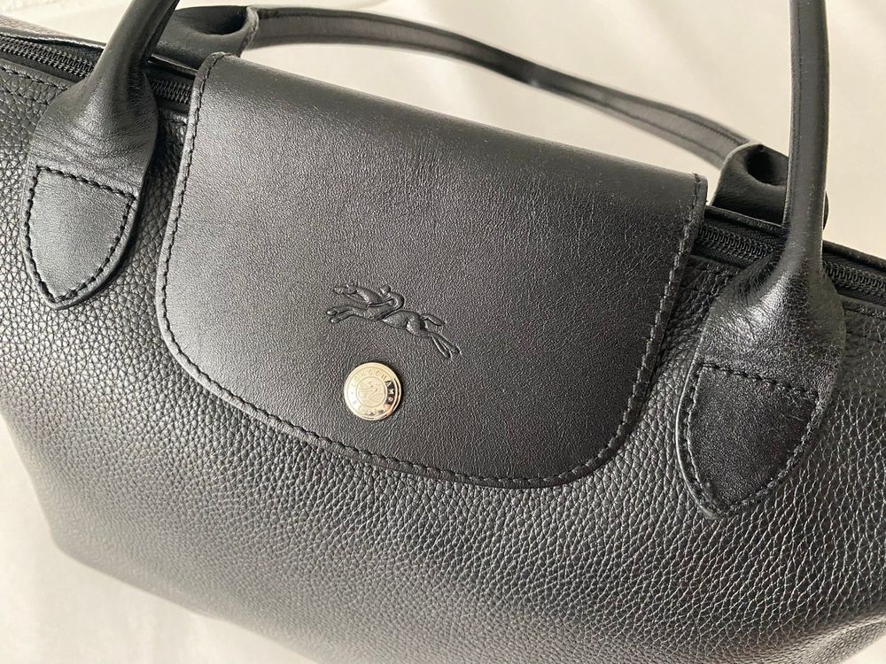 LONGCHAMP LE PLIAGE schwarz aus Leder (ORIGINAL) (Gebraucht) in Oberwil BL für CHF 150 – mit ...
