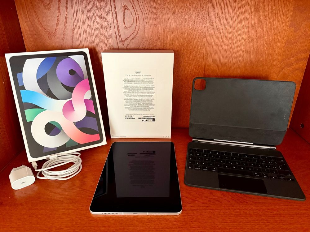 iPad Air 4. Generation 64 GB Wi-Fi + Cellular, Silver (Gebraucht) in Zürich für CHF 350 – mit ...