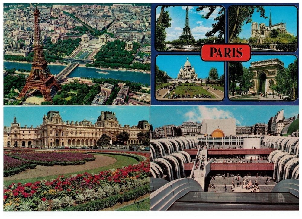 44 Ansichtskarten aus PARIS + VERSAILLES (Gebraucht) in Frauenfeld für ...