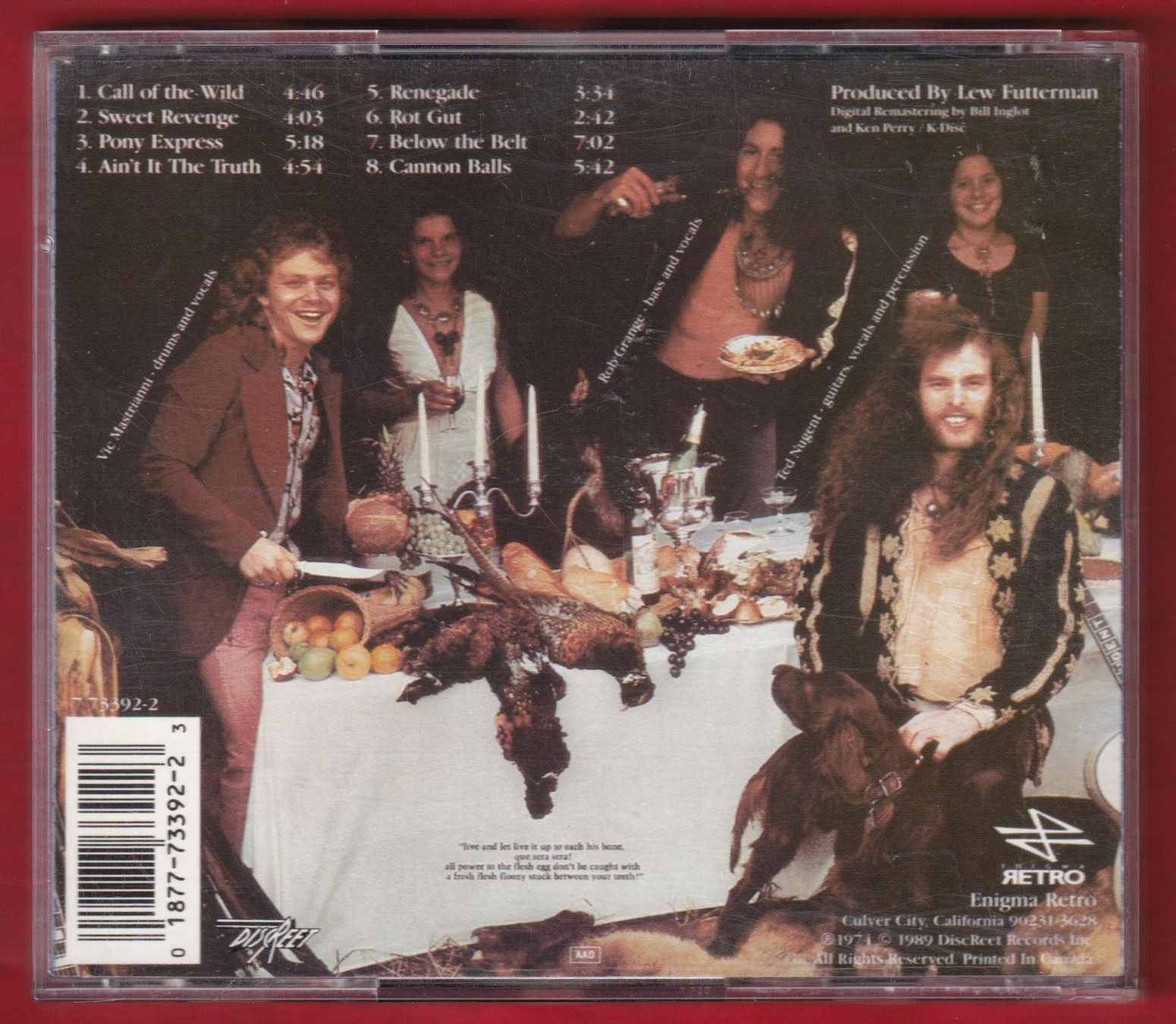 Ted Nugent & The Amboy Dukes - Call Of The Wild (CD) (Gebraucht) in ...