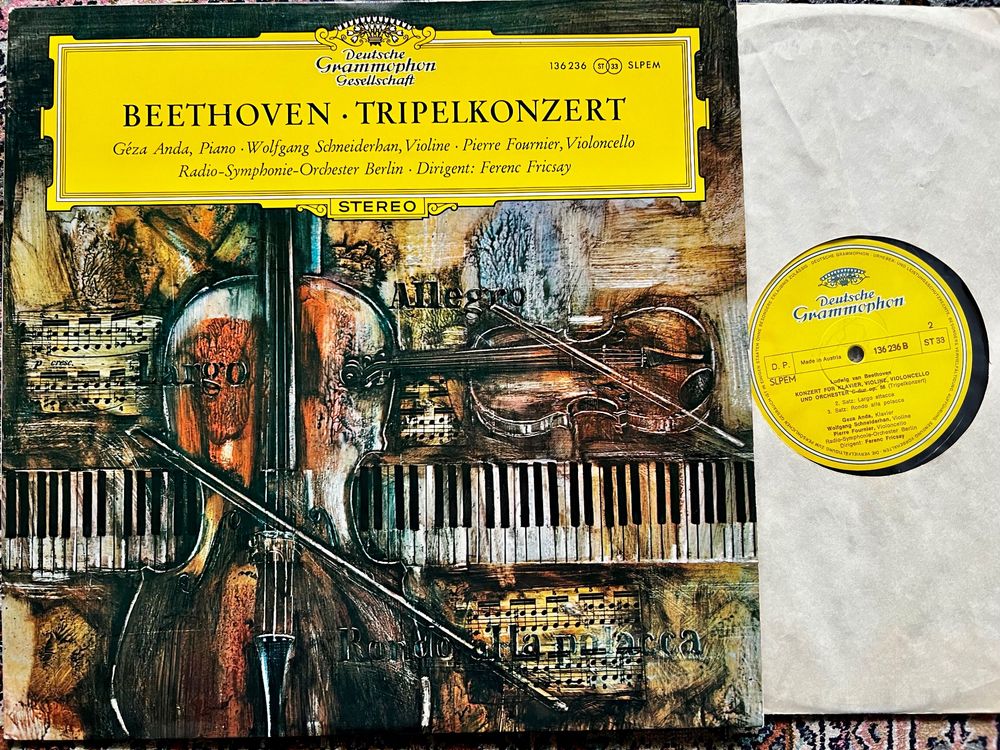 Beethoven Schneiderhan Fournier Anda Fricsay Tripelkonzert (Neu (gemäss Beschreibung)) in ...