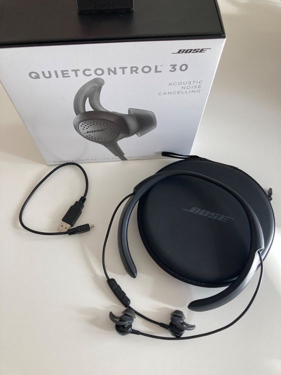 Bose QuietControl 30 Wireless Black Active Noise Cancelling (Gebraucht ...