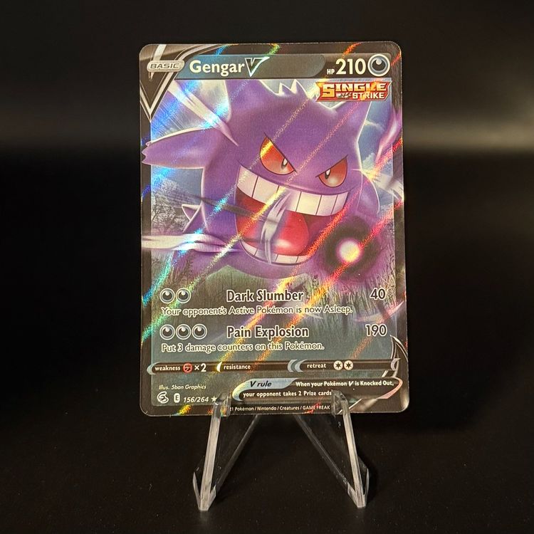 Gengar V #156 Pokemon Fusion Strike EN (Gebraucht) in Feuerthalen für ...