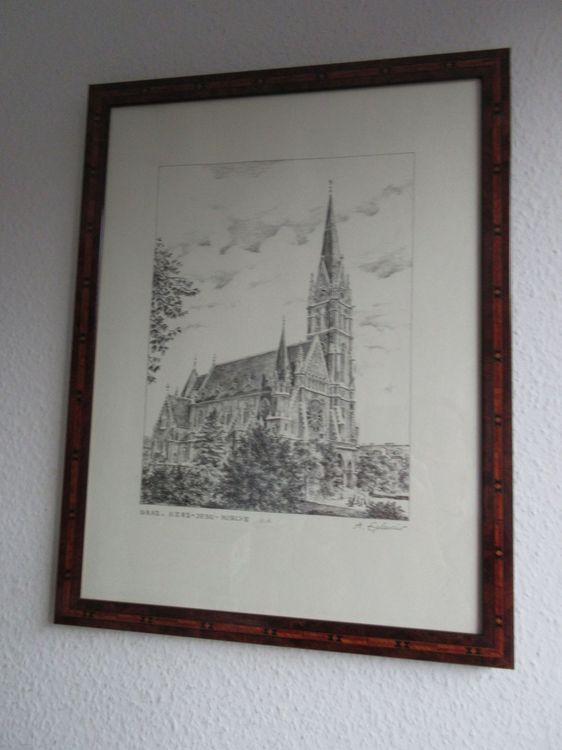 Graz Herz-Jesu-Kirche, Lithographie, E.A. Künstlerexemplar (Gebraucht) in Binningen für CHF 50 ...