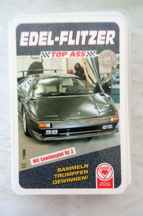 Auto Quartett ©1998- Edel Flitzer ab Fr. 4.- / 32 Karten | Kaufen auf ...