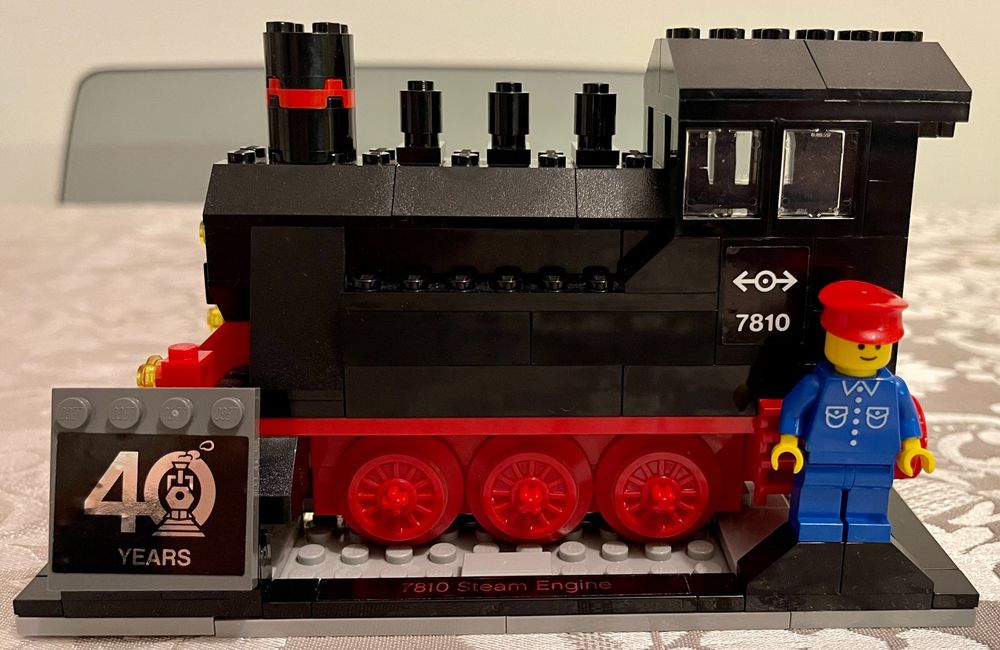 Lego 40370 - Steam Engine / 40 Jahre Eisenbahn Locomotive | Kaufen auf ...
