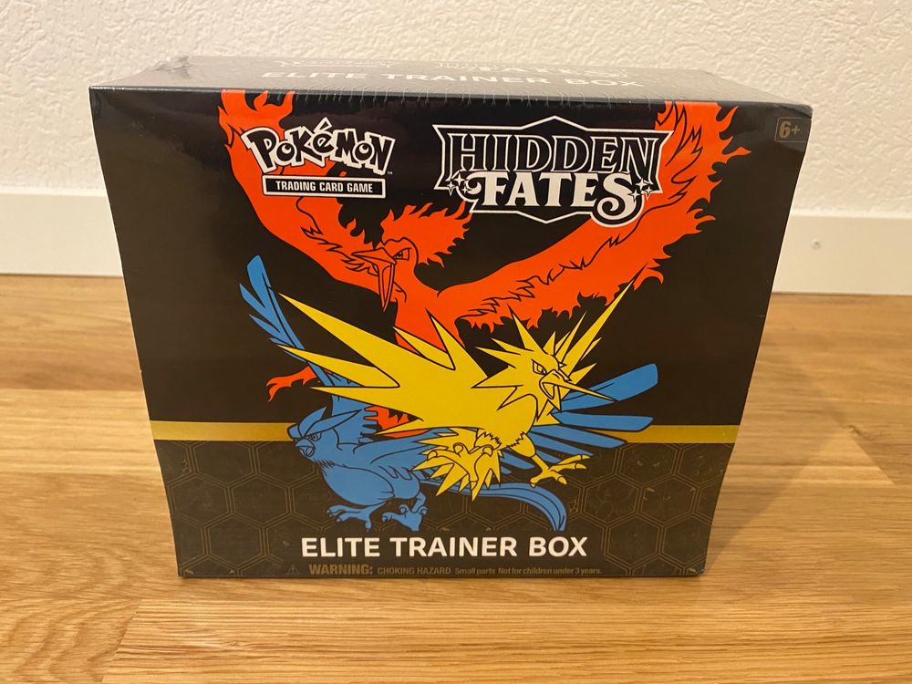 Pokémon Hidden Fates Elite Trainer Box English (Neu und ...