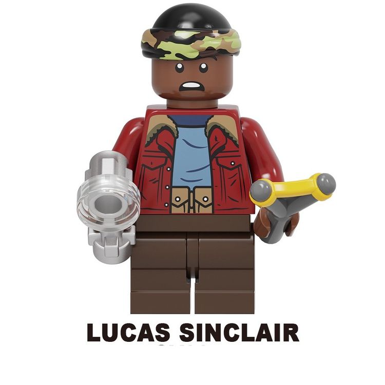 LEGO Minfigur Lucas Sinclair Stranger Things (Neu (gemäss Beschreibung ...