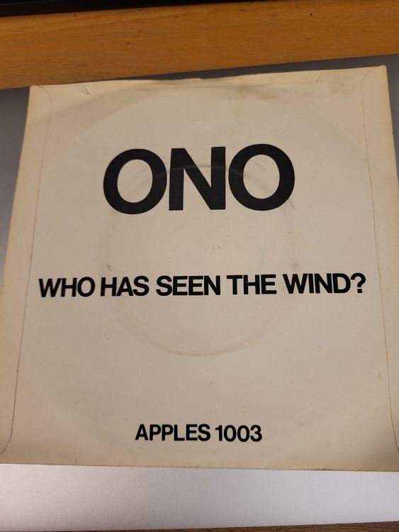 Lennon / Ono 7"Vinyl Single (Gebraucht) in Thun für CHF 5 – mit ...