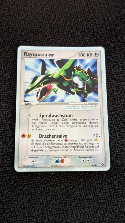 Rayquaza ex 97/97 – EX Deoxys – Deutsch – Holo (2004) (Gebraucht) in Spreitenbach für CHF 92 ...