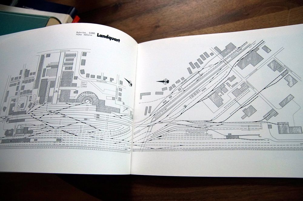 Gleispläne der RhB (Stammnetz) Schweers+Wall - Bemo (Gebraucht) in ...