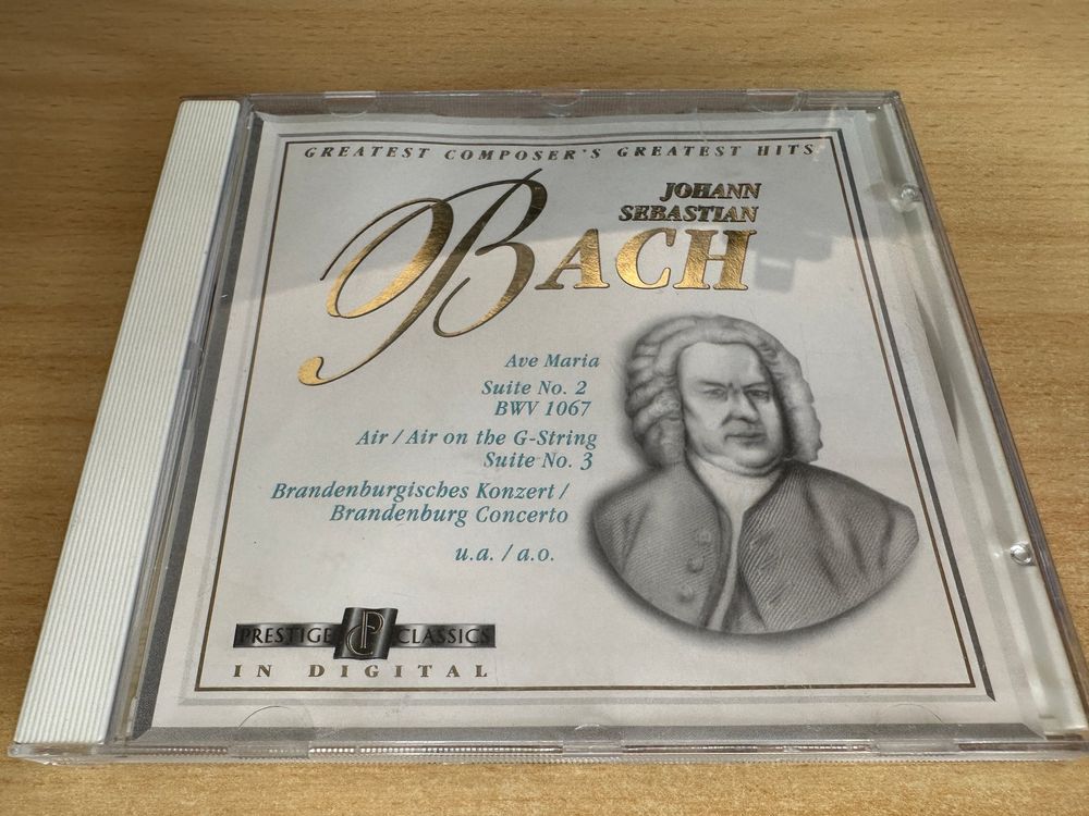 C3 Johann Sebastian Bach – Seine Grössten Hits = Greatest Hi (Gebraucht ...