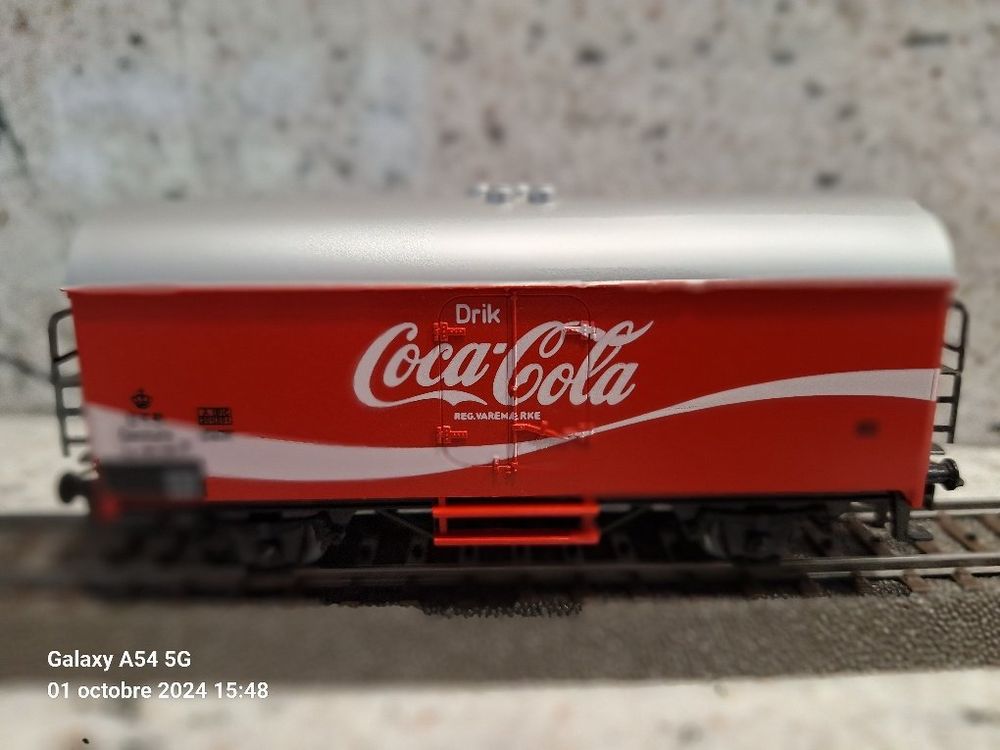Märklin HO.Wagon DSB de collection Coca-Cola, série spéciale (Neu und ...