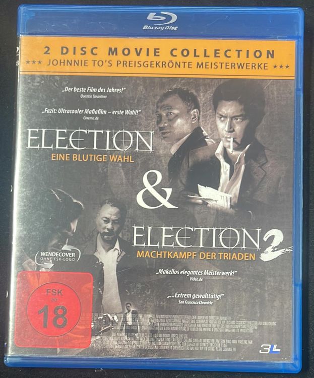 2 DISC MOVIE COLLECTION ELECTION&ELECTION 2 BLU-RAY | Kaufen auf Ricardo
