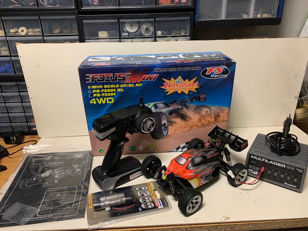 FS Racing Buggy 4WD Focus Mini 1:18 Super Zustand!! (Gebraucht) in ...