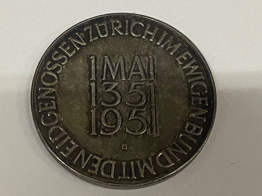 ZÜRICH IM EWIGEN BUND MIT DEN EIGENOSSEN SILBER (Gebraucht) in Muri für ...