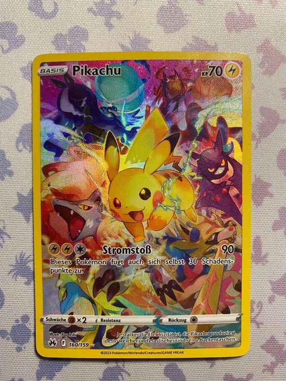 Pokemon Karte Alt Art Pikachu | Kaufen auf Ricardo