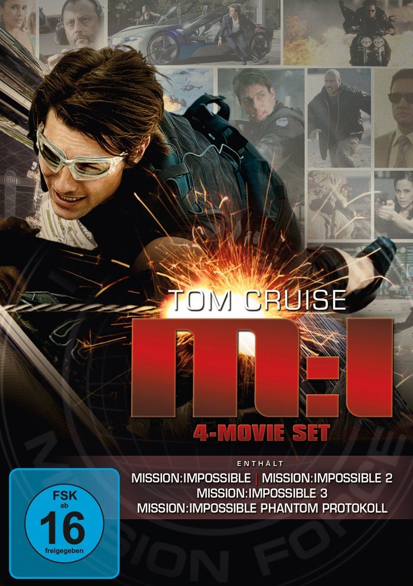 Mission: Impossible - 4-Movie Set 1-4 [4 DVDs] (Neu und ...