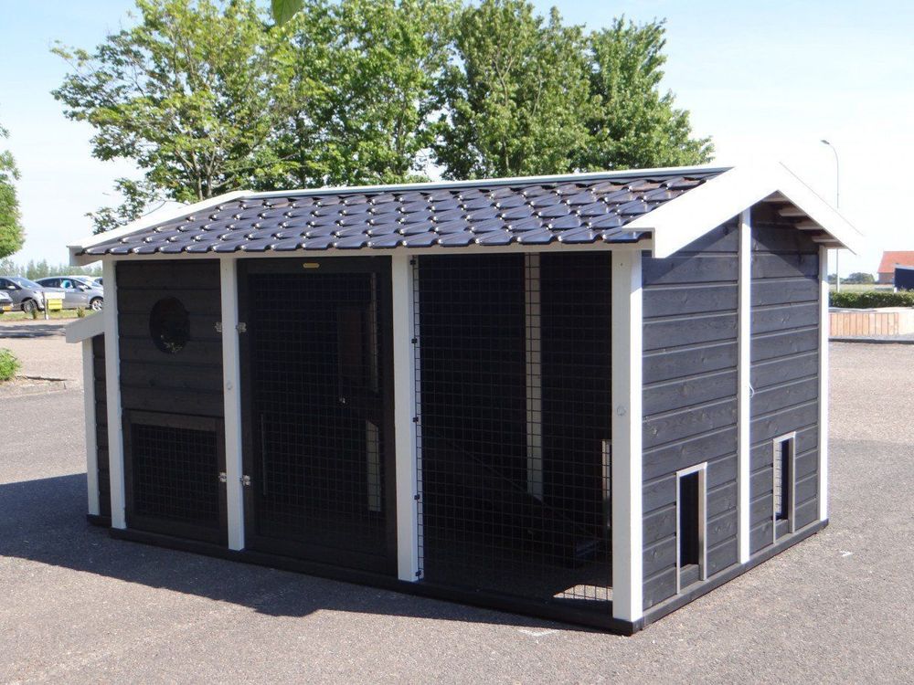 Kaninchenstall / Wachtelstall / Hühnerstall Silvan - Sanilu (Neu und ...