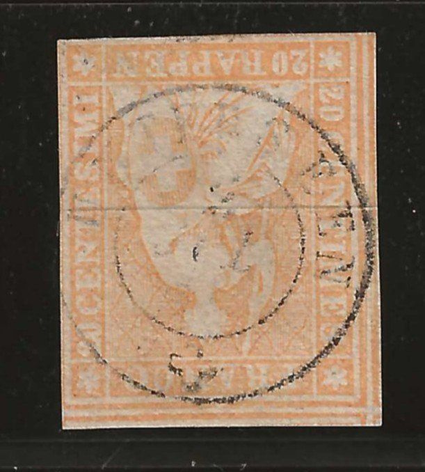 Strubel Nr. 25D - zentraler Vollstempel Unterseen (BE) | Kaufen auf Ricardo