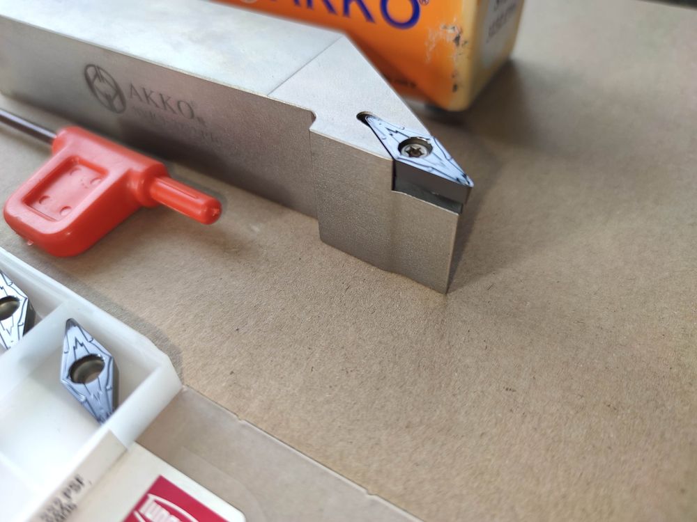 Drehstahl 32mm mit Wendeplatten für Drehbank / CNC (Neu und originalverpackt) in Pfäffikon ZH ...