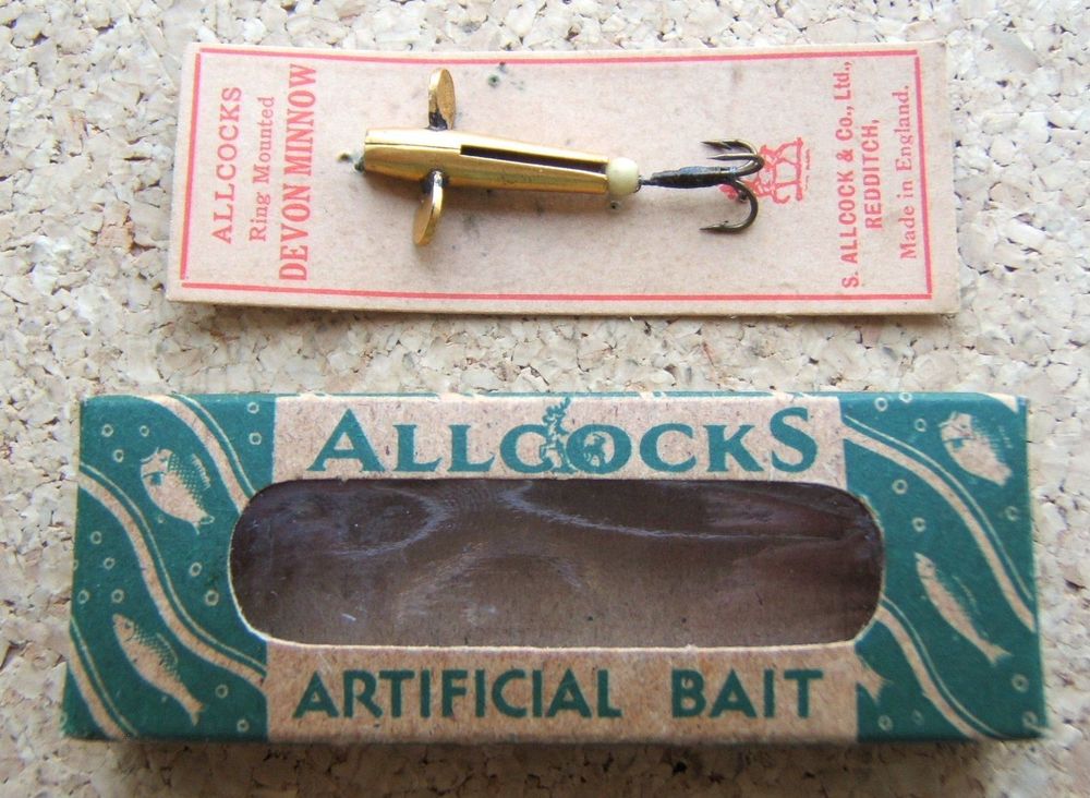 ALTER ALLCOCKS DEVON SPINNER AUF KARTE MIT BOX | Kaufen auf Ricardo