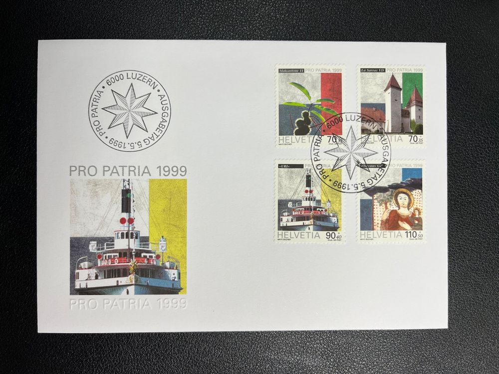 Pro Patria 1999 FDC (Neu (gemäss Beschreibung)) in oberrüti für CHF 0.6 ...