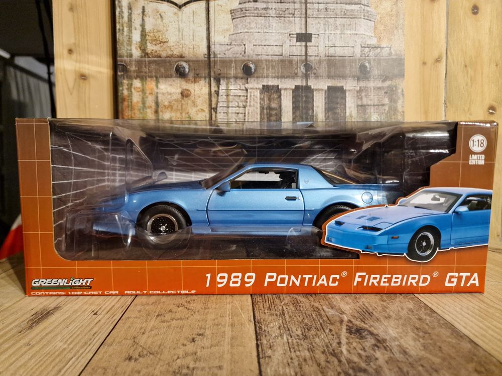 89'Pontiac Trans Am GTA 1:18 Greenlight | Kaufen auf Ricardo