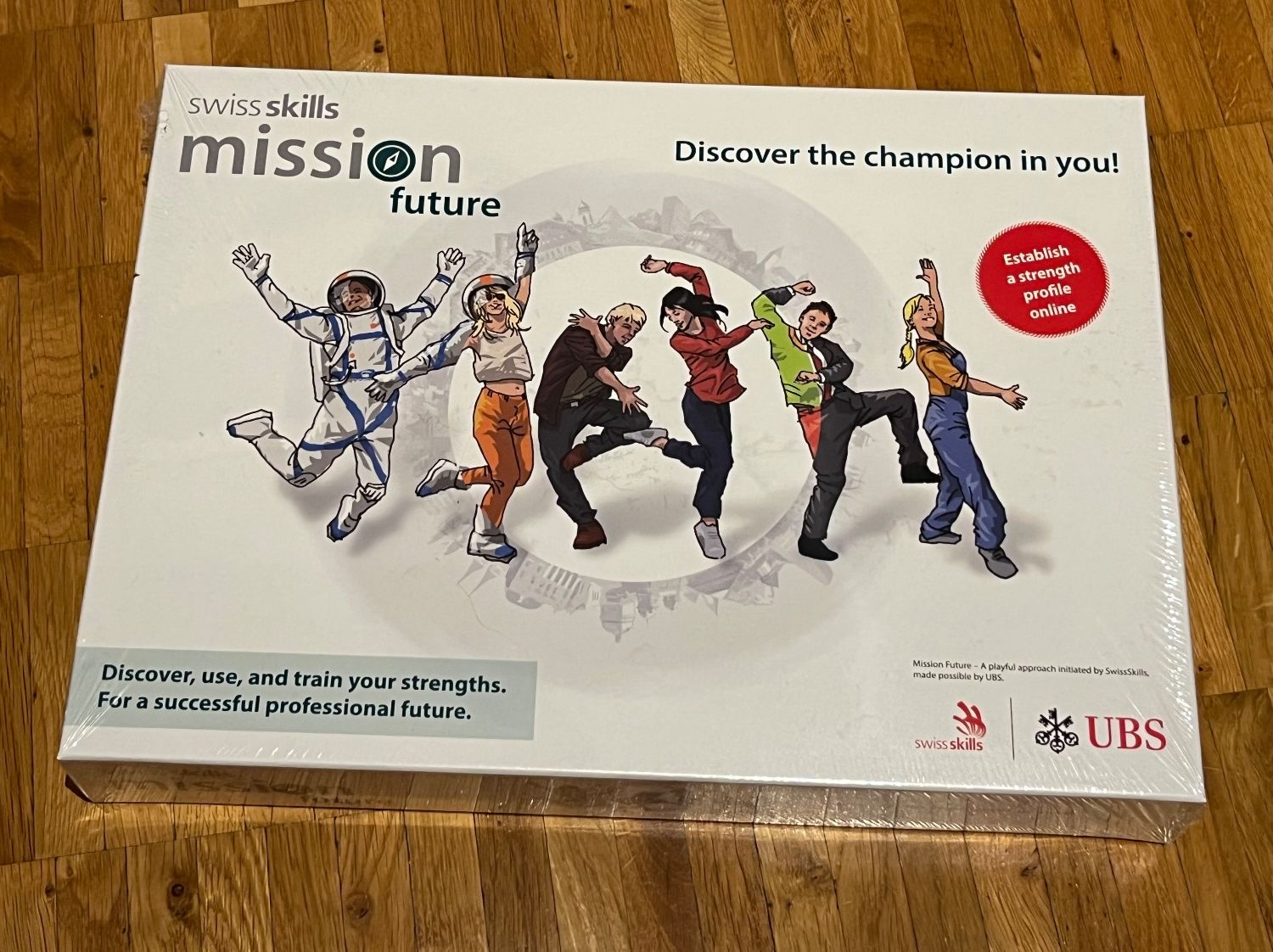 UBS Mission Future Board Game – English edition, sealed, new (Neu und ...