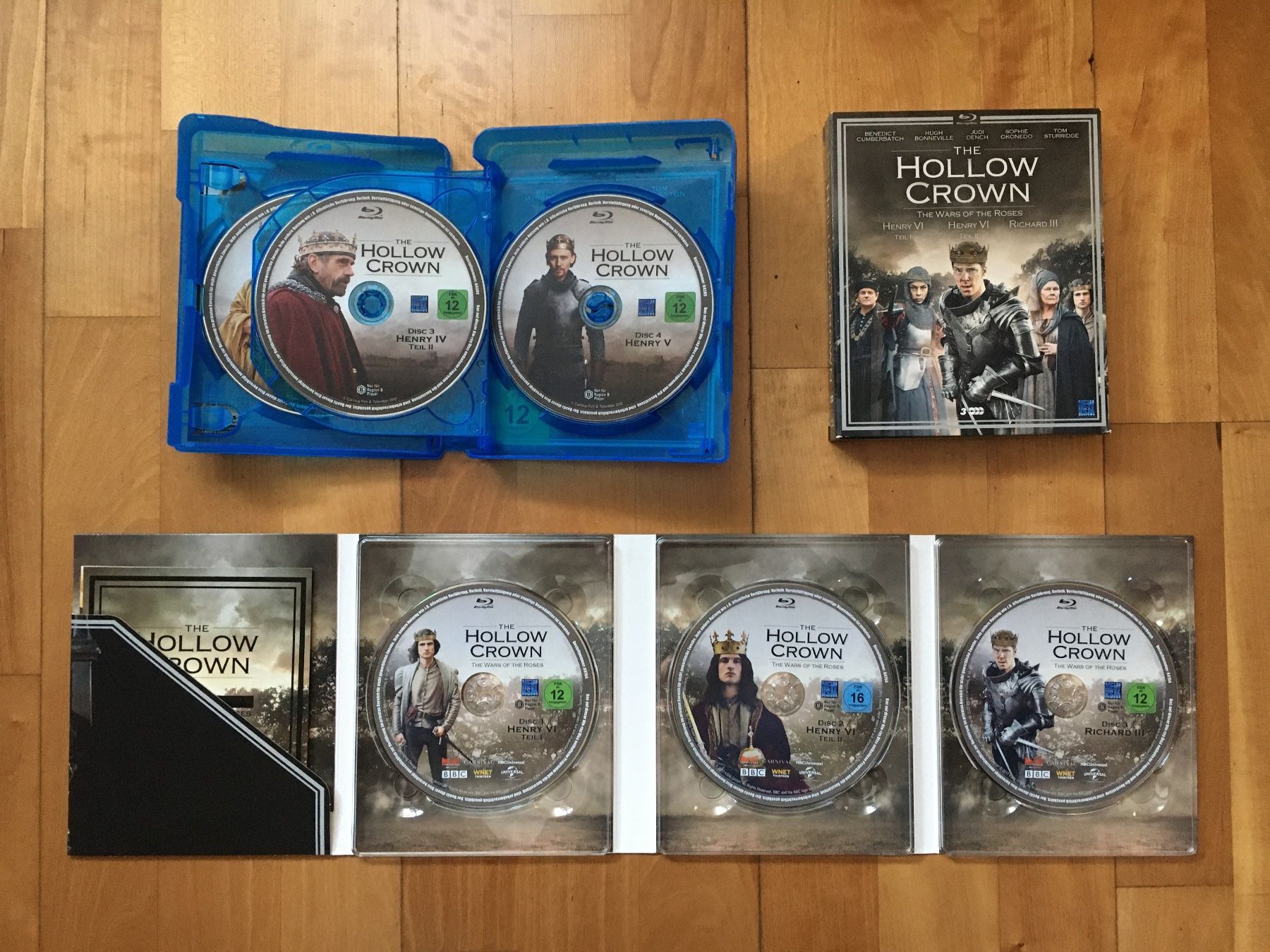 The Hollow Crown - Die komplette Serie (Blu Ray) (Gebraucht) in Wisen ...