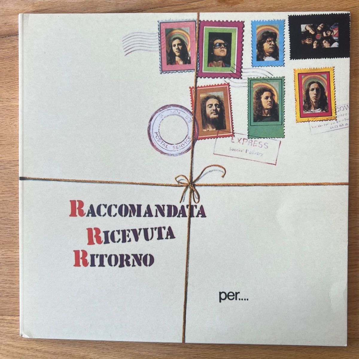 Raccomandata Ricevuta Ritorno - Per... / Italy-Press. RE TOP (Gebraucht ...