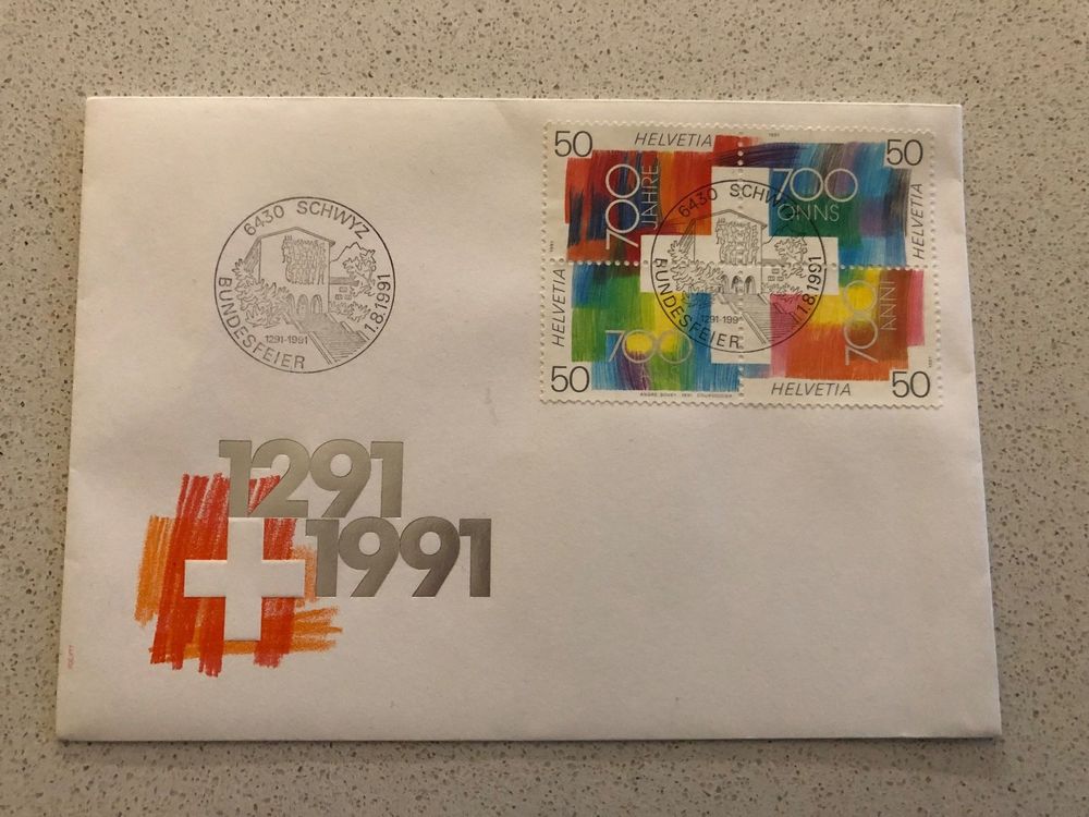 Ersttagsbrief 700 Jahre Schweiz | Kaufen auf Ricardo
