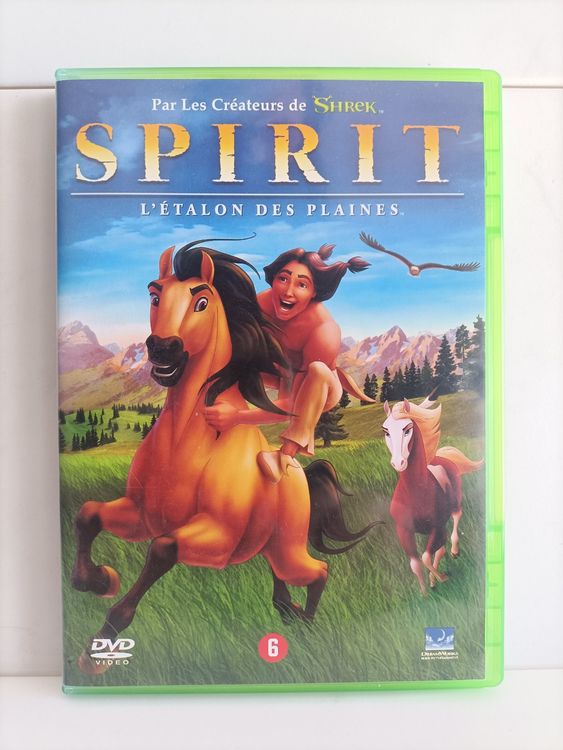 DVD Spirit, l'étalon des plaines (fr/uk/nl) DreamWorks (D'occasion) à ...