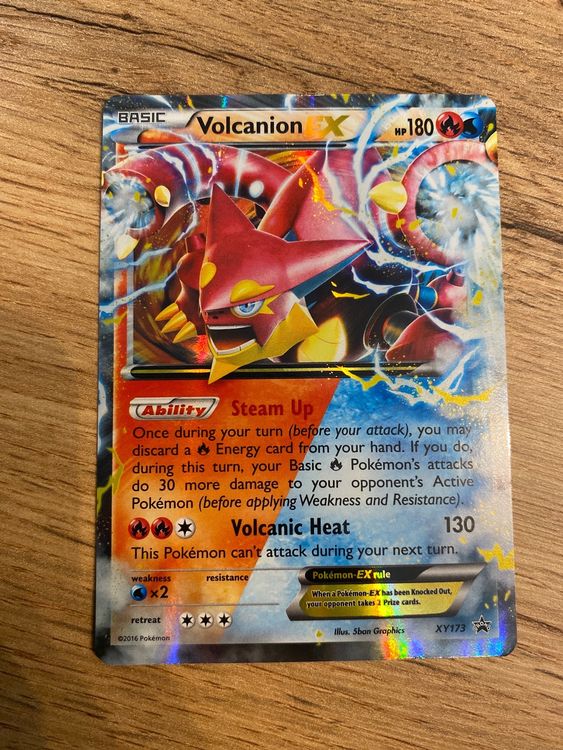 Carte Pokémon - Volcanion EX - Promo XY173 | Kaufen auf Ricardo