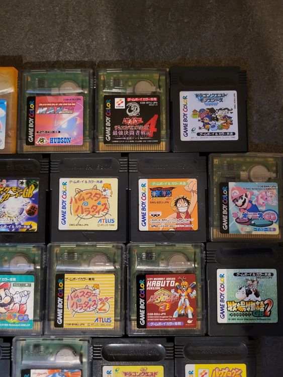 Game Boy Color Spiele Sammlung 🎮🕹 (Gebraucht) in Benken SG für CHF 1 ...