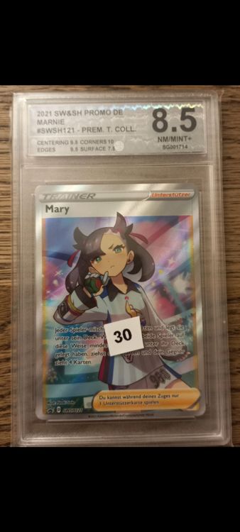 Carta Pokémon Mary Trainer - Valutata 8.5 NM/MINT+! (Gebraucht) in ...