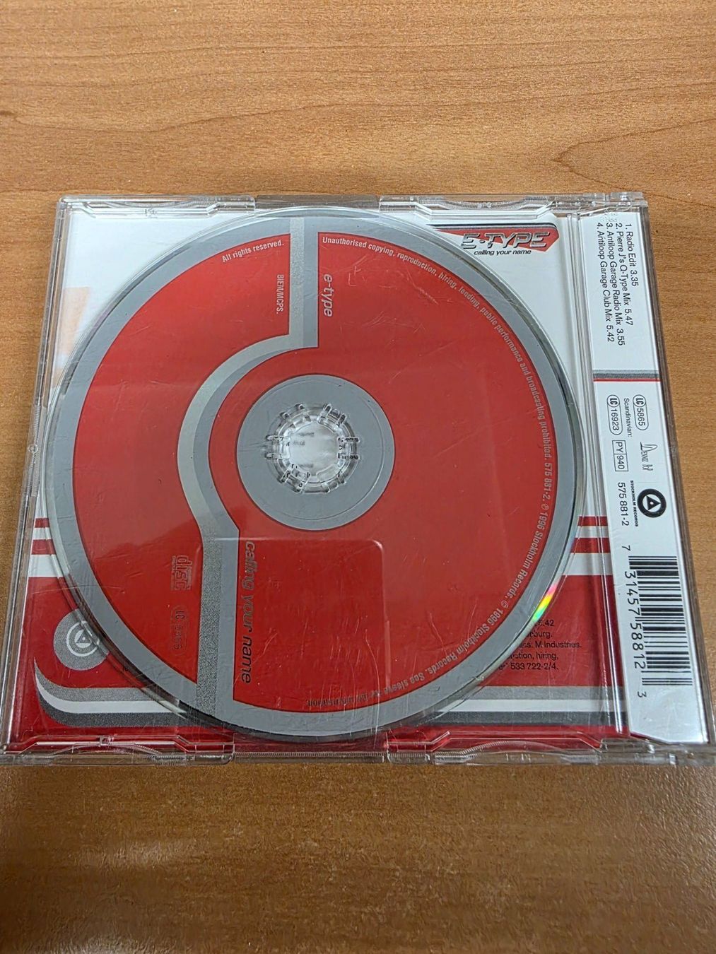 CD Single - E-Type – Calling Your Name (Gebraucht) in Biberist für CHF ...