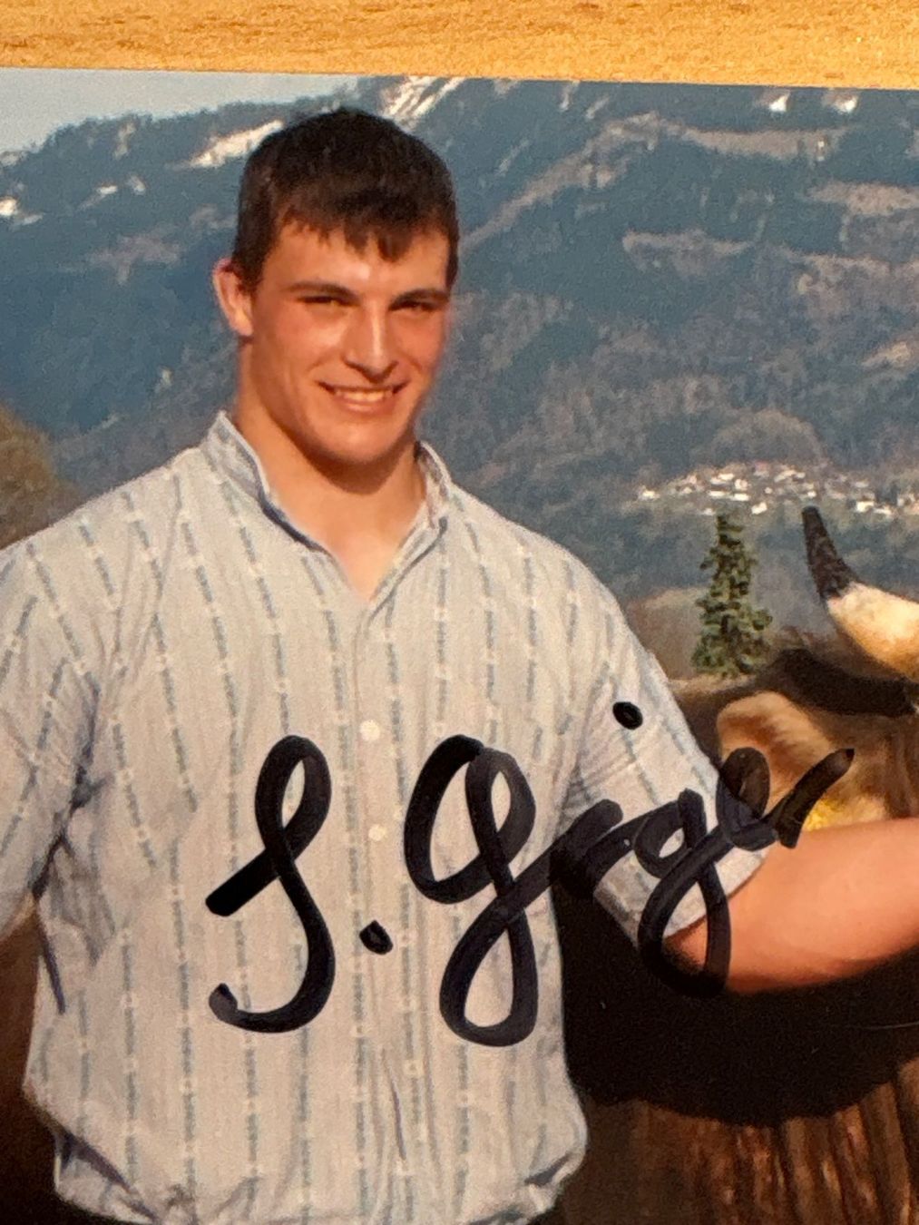 Autogramm Schwinger S. Giger - Seltenes Sammlerstueck! (Gebraucht) in ...