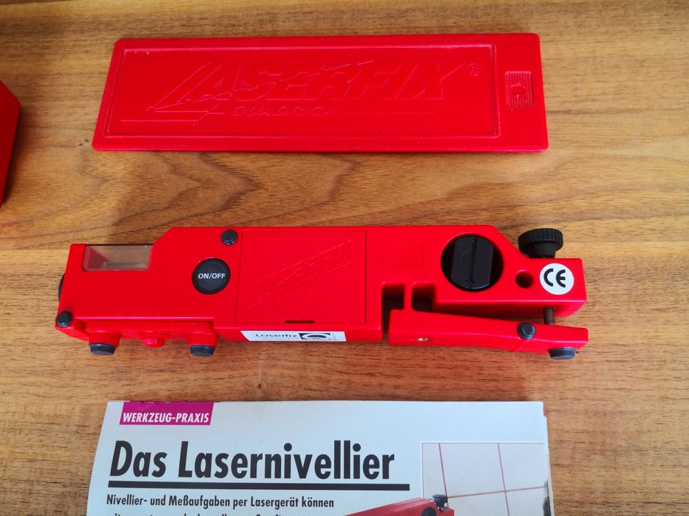 LASERFIX QUADRIGA, Baulaser ab 1,- Fr. (Gebraucht) in für CHF 11 – mit Lieferung auf Ricardo kaufen