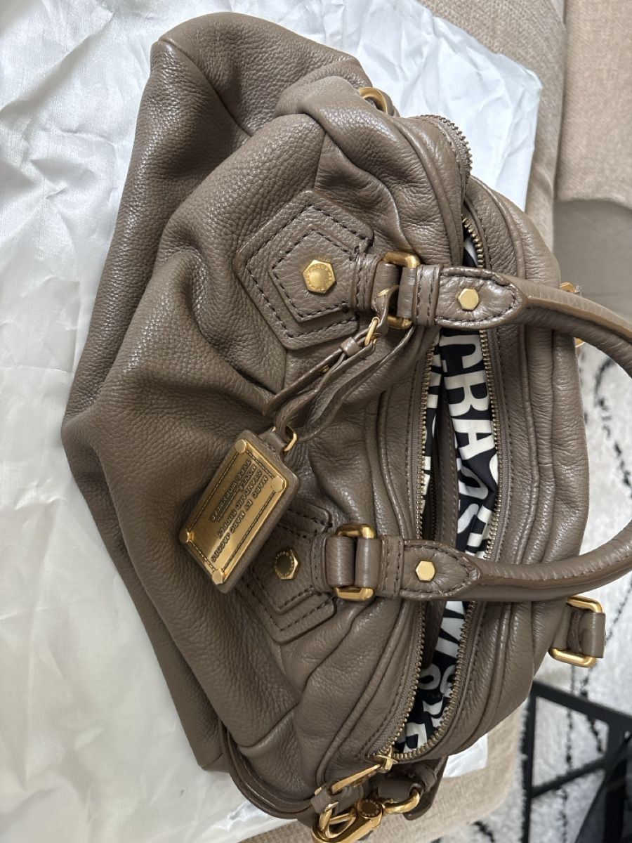 Marc by Marc Jacobs Classic Q Baby Groovee en cuir grainé (Neuf (Voir ...