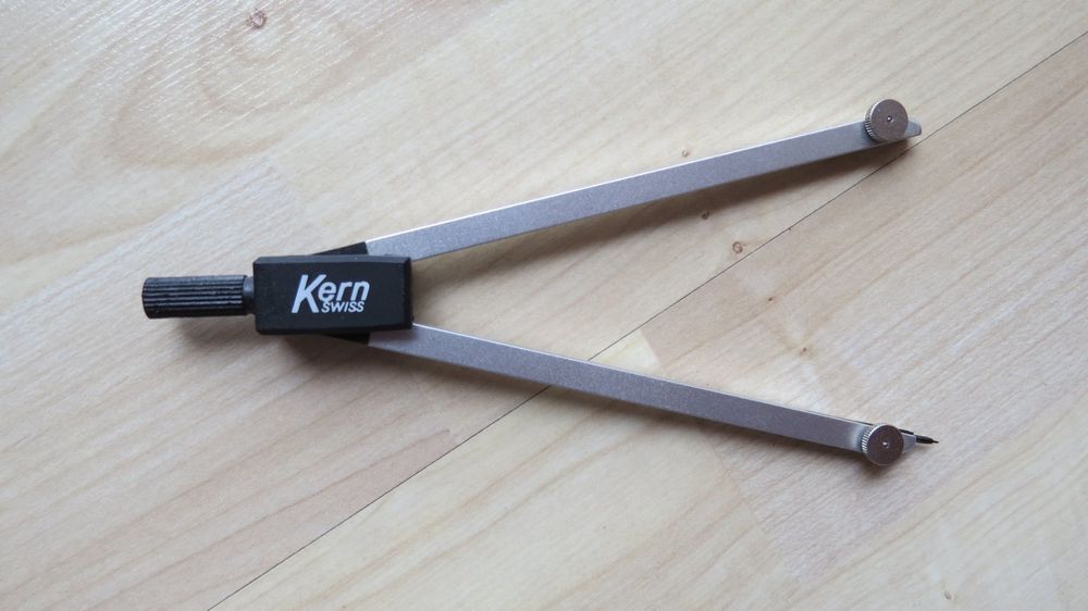 Kern Swiss Präzisions-Zirkel für Schule Büro Zeichnen (Gebraucht) in ...