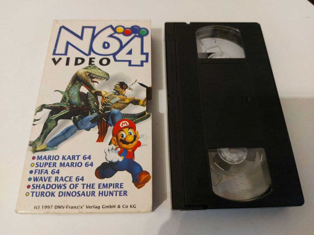 N64 Video VHS Nintendo MarioKart 64 | Kaufen auf Ricardo