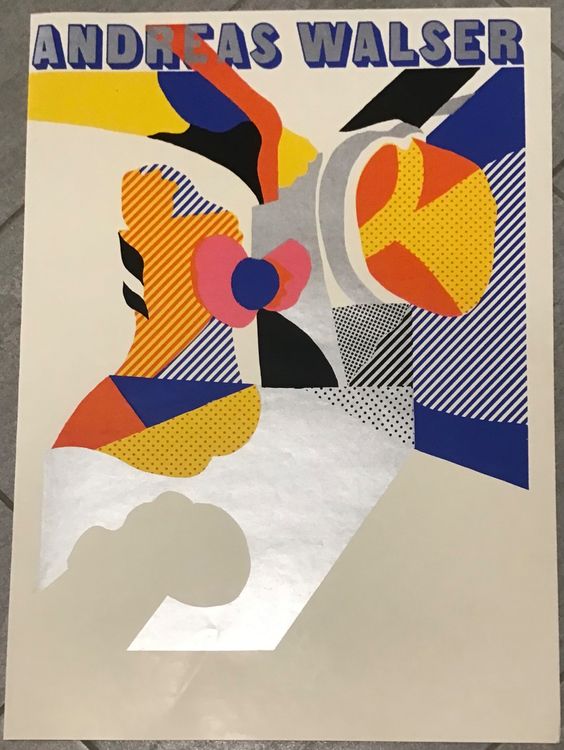 Andreas WALSER (1938) Serigraphie | Kaufen auf Ricardo