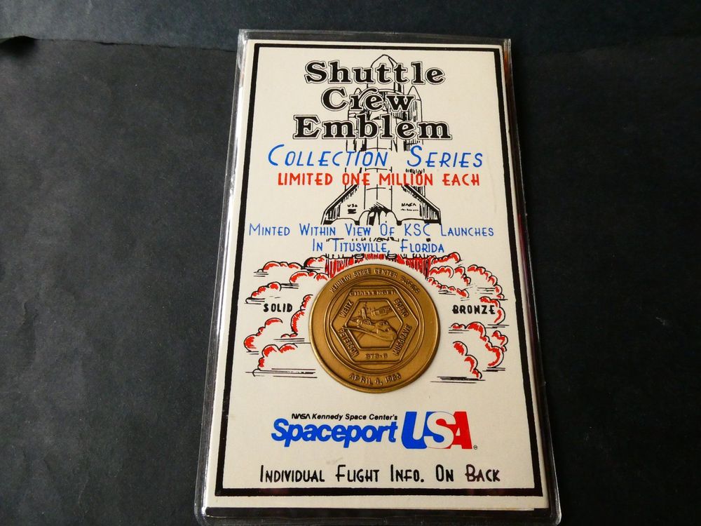 USA 1983, Medaille Shuttle Crew Emblem (Neu (gemäss Beschreibung)) in ...