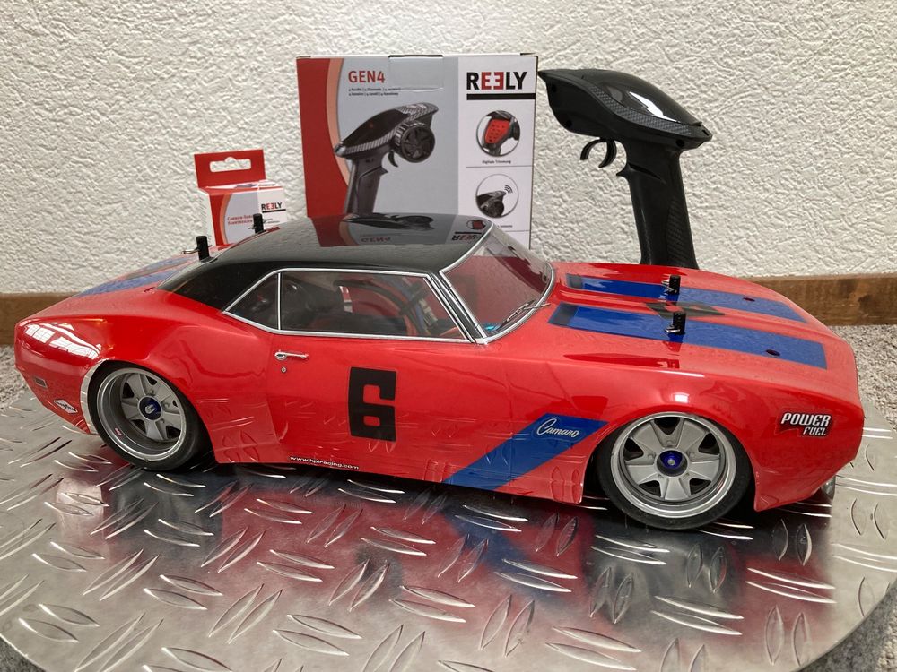 Tamiya TT-02 Chassis & HPI Karosserie "Camaro" Fahrbereit! (Neu (gemäss ...