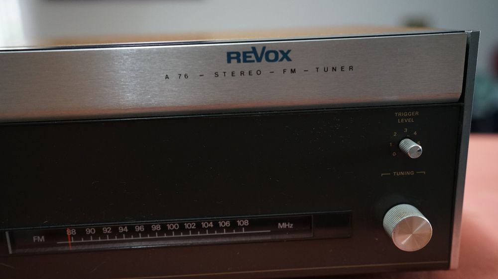 REVOX A76 Radio FM Tuner inkl. Bedienungsanleitung vintage | Kaufen auf Ricardo