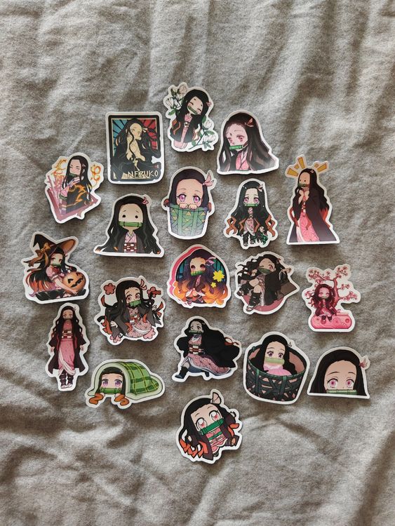 Nezuko stickers "Demon Slayer" Kimetsu no yaiba (Neu (gemäss ...