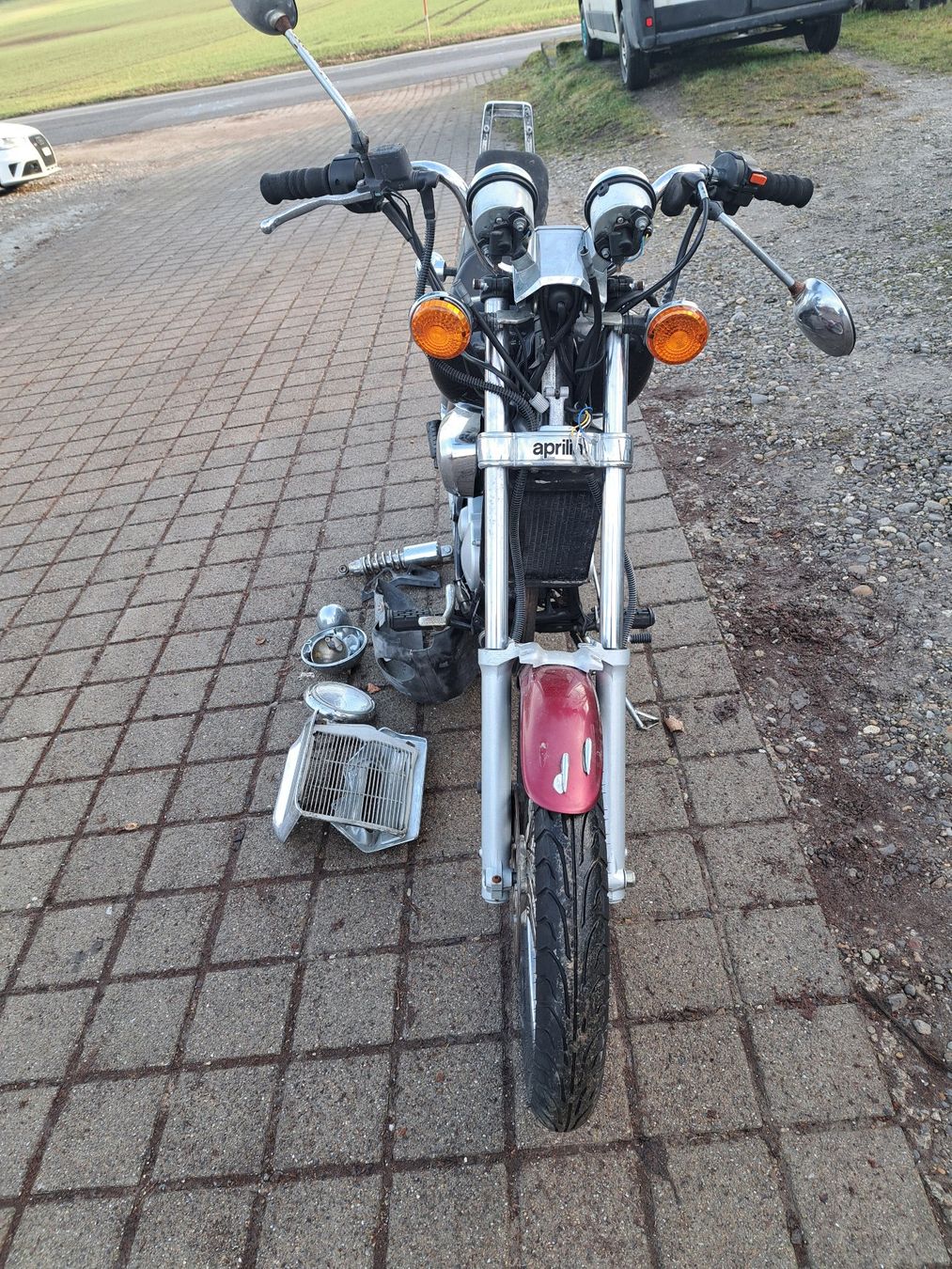 Aprilia Red Rose 125 Chopper 2 Takt 2T Lieferung möglich (Defekt) in ...