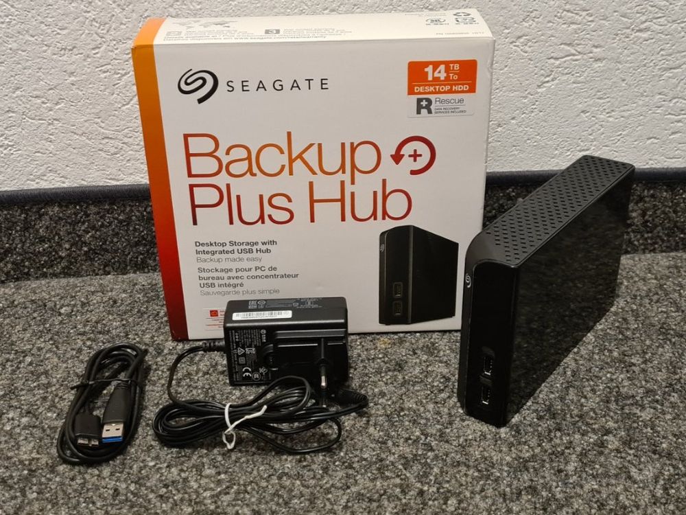 Externe HDD | Seagate Backup | 14TB | USB-Hub integriert | Kaufen auf ...